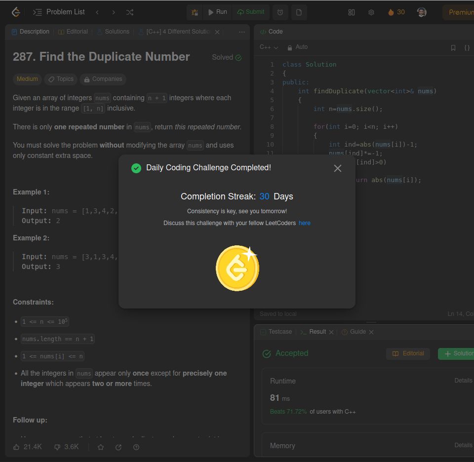 Ahmadul Hasan on LinkedIn: #leetcode #implementation Ahmadul Hasan on LinkedIn: #leetcode #implementation