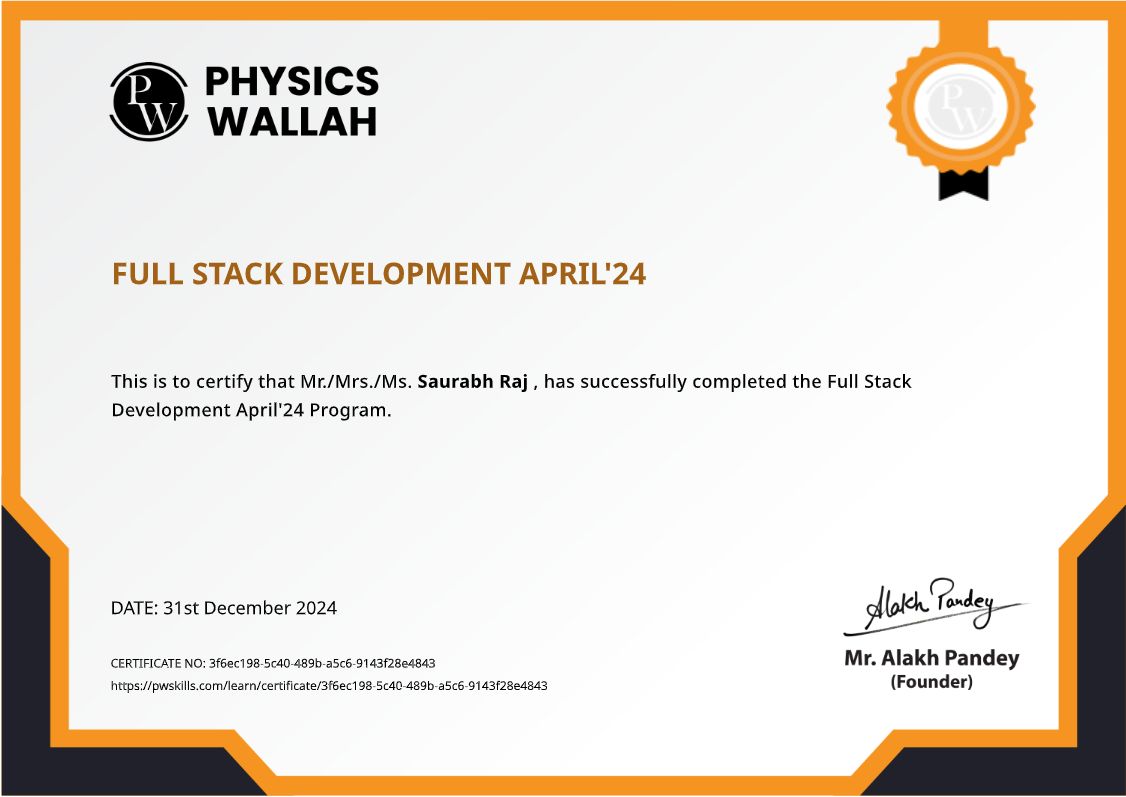 Saurabh Raj on LinkedIn: #fullstackdevelopment #reactjs #nodejs # ... Saurabh Raj on LinkedIn: #fullstackdevelopment #reactjs #nodejs # ...