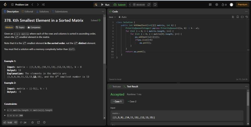 Sujith Srikar on LinkedIn: #matrixalgorithm #frequentelements # ... Sujith Srikar on LinkedIn: #matrixalgorithm #frequentelements # ...