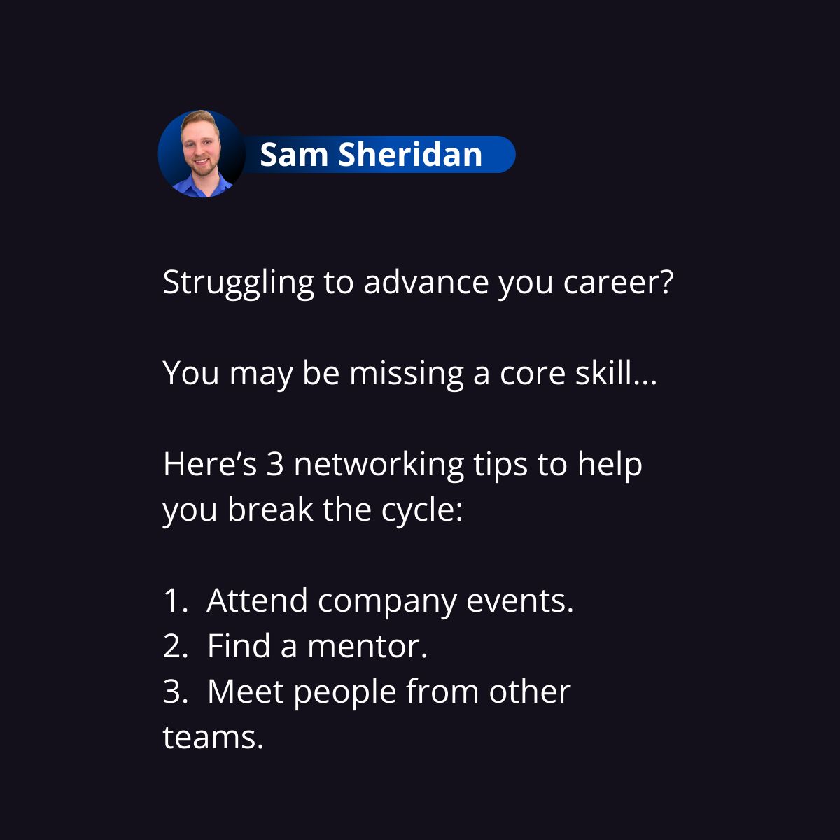 Samuel Sheridan on LinkedIn: Working hard but still struggling to ... Samuel Sheridan on LinkedIn: Working hard but still struggling to ...