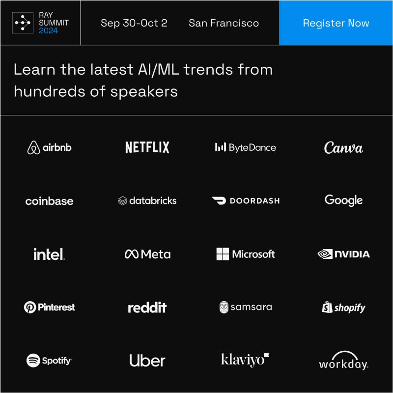 Robert Nishihara on LinkedIn: #raysummit Robert Nishihara on LinkedIn: #raysummit