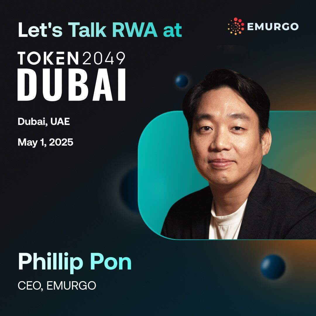 #rwa #tokenization #assettokenization #token2049dubai #cardano | EMURGO #rwa #tokenization #assettokenization #token2049dubai #cardano | EMURGO