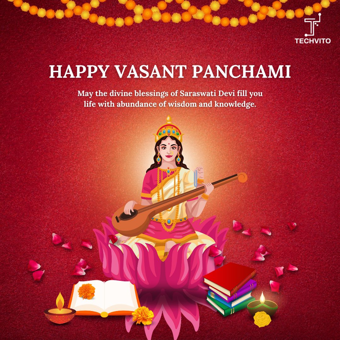 Techvito on LinkedIn: #vasantpanchami #saraswatipuja #newbeginnings # ... Techvito on LinkedIn: #vasantpanchami #saraswatipuja #newbeginnings # ...