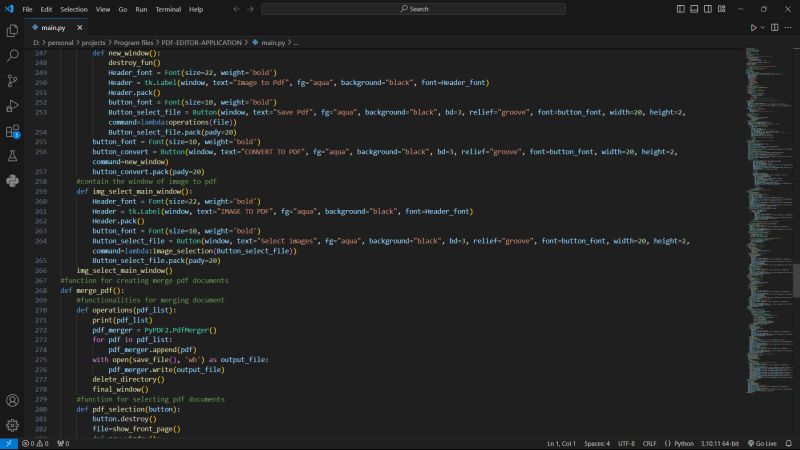 Sakthivel M on LinkedIn: #pdfeditor #python #coding #project #tkinter # ... Sakthivel M on LinkedIn: #pdfeditor #python #coding #project #tkinter # ...
