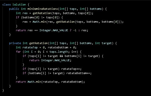 #200daysofcode #leetcode1007 #dominochallenge #javaprogramming #dsa ... #200daysofcode #leetcode1007 #dominochallenge #javaprogramming #dsa ...
