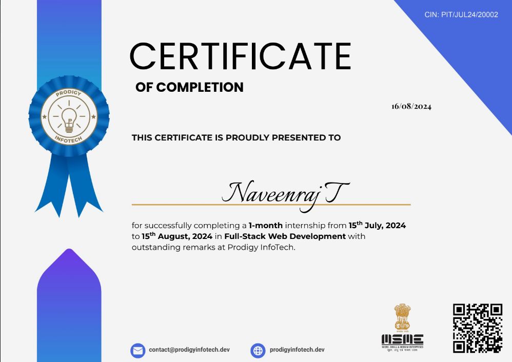 NAVEEN RAJ T on LinkedIn: #fullstackdevelopment #frontend #backend # ... NAVEEN RAJ T on LinkedIn: #fullstackdevelopment #frontend #backend # ...