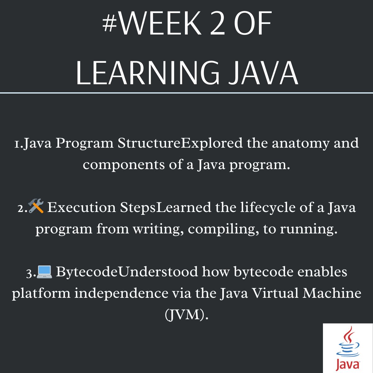 Tarun Raghuwanshi on LinkedIn: #java #programming #learningjourney # ... Tarun Raghuwanshi on LinkedIn: #java #programming #learningjourney # ...