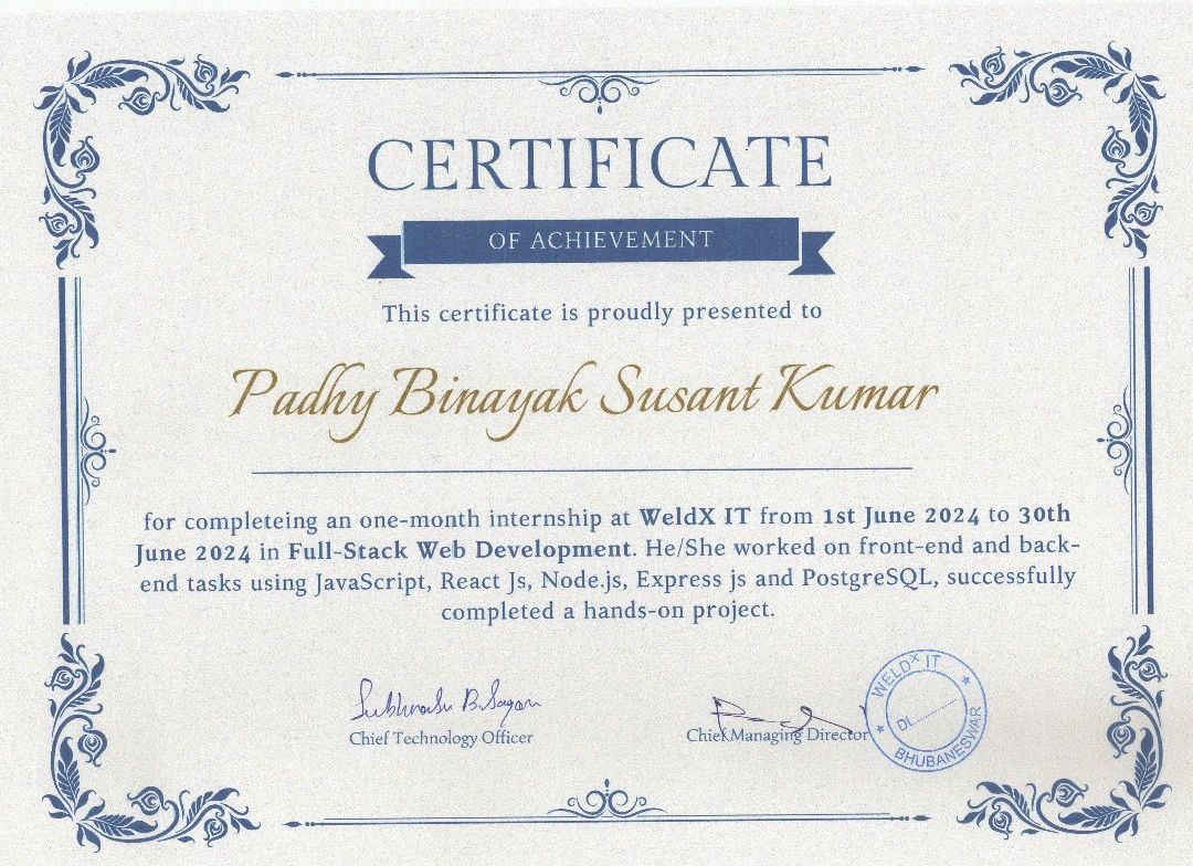 Binayak Padhy on LinkedIn: #html #css #javascript #react #nodejs #sql # ... Binayak Padhy on LinkedIn: #html #css #javascript #react #nodejs #sql # ...