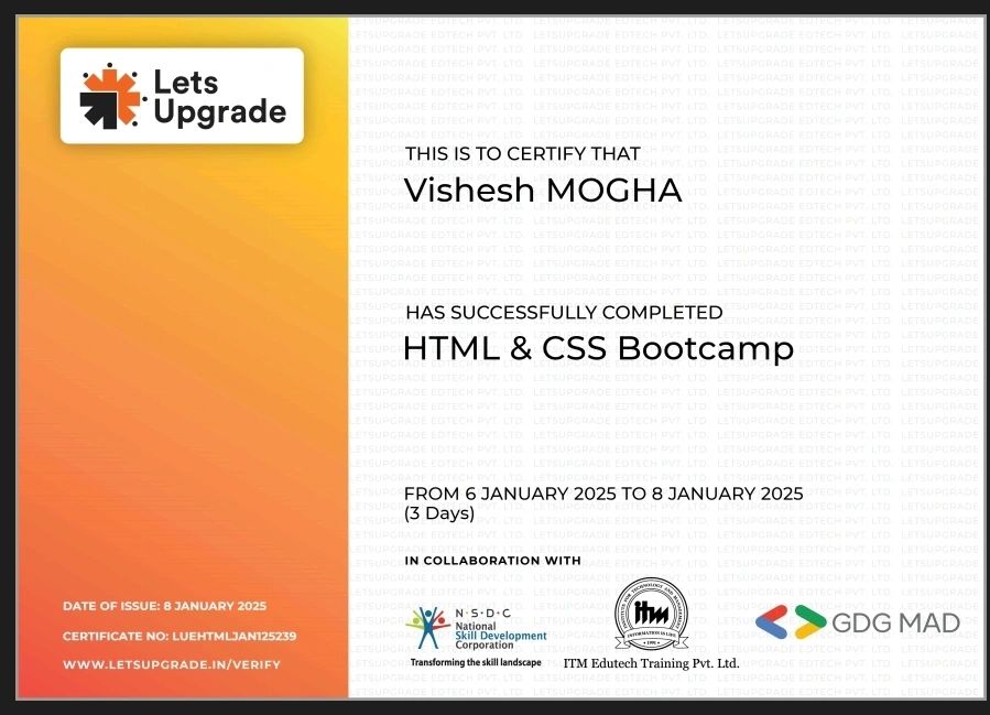 Vishesh Mogha on LinkedIn: #webdevelopment #html #css #lifelonglearning ... Vishesh Mogha on LinkedIn: #webdevelopment #html #css #lifelonglearning ...