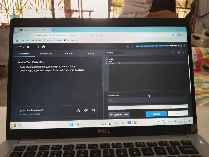 #python #coding #problemsolving #learning #codechef # ... #python #coding #problemsolving #learning #codechef # ...