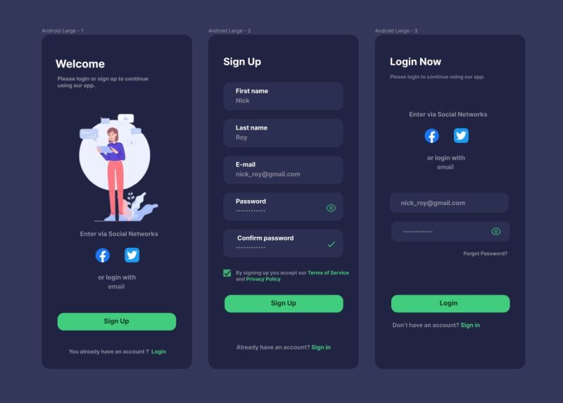How to create a mobile app signup flow | Arya Kumar Dash posted on the ... How to create a mobile app signup flow | Arya Kumar Dash posted on the ...