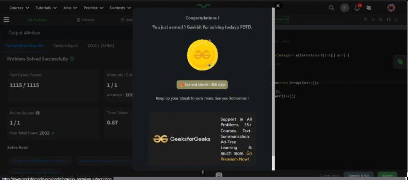 Harshit Soni on LinkedIn: #geeksforgeeks #leetcode #codingjourney # ... Harshit Soni on LinkedIn: #geeksforgeeks #leetcode #codingjourney # ...