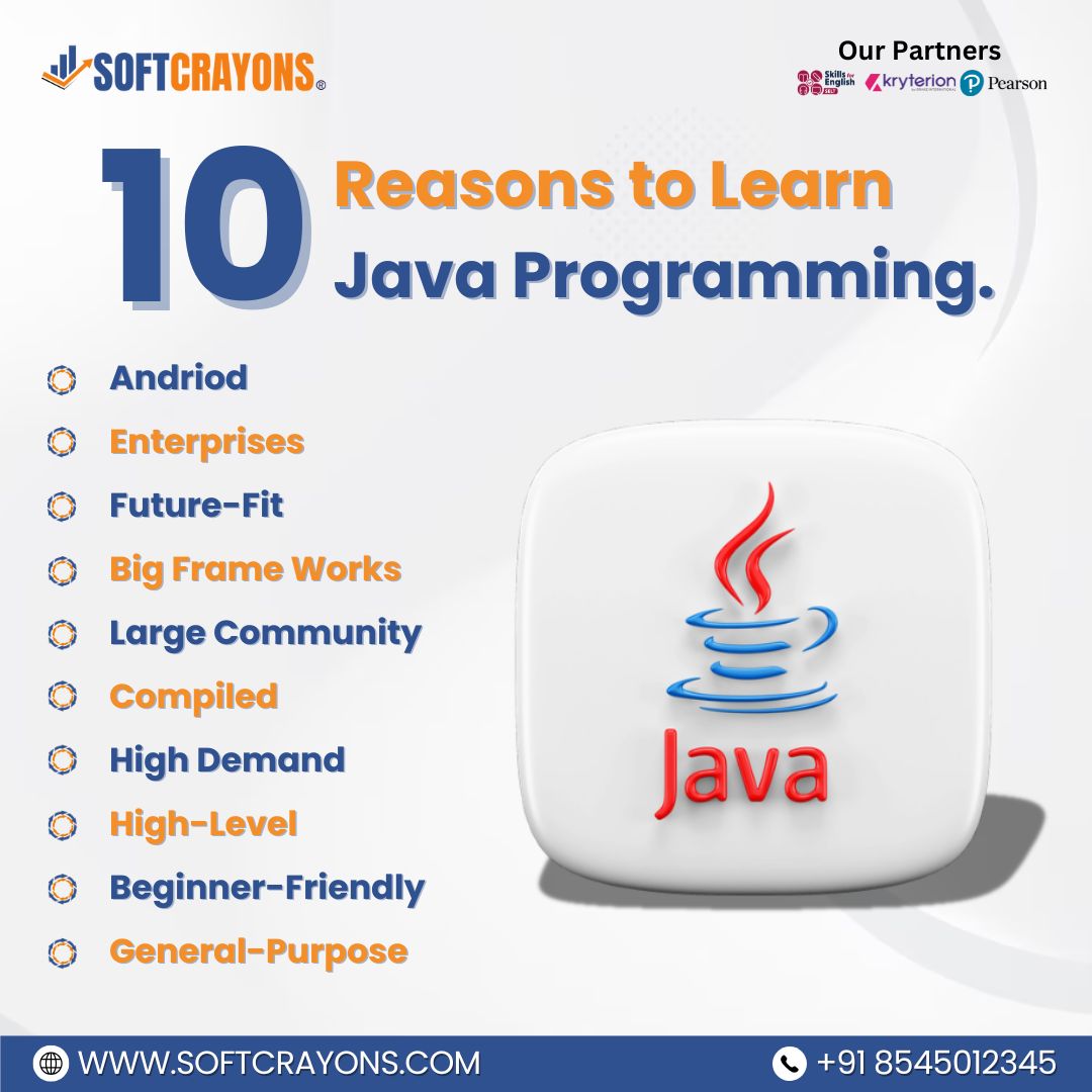 Softcrayons IT Education on LinkedIn: #java #programming #language # ... Softcrayons IT Education on LinkedIn: #java #programming #language # ...