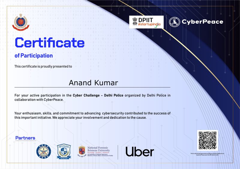 Anand Kumar on LinkedIn: #cybersecurity #cyberchallenge #delhipolice # ... Anand Kumar on LinkedIn: #cybersecurity #cyberchallenge #delhipolice # ...