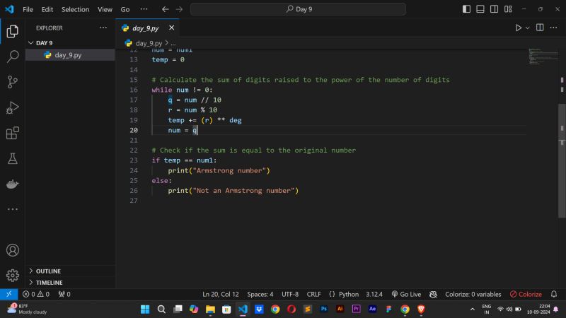 Md Shakib on LinkedIn: #100daysofcode #python #codingchallenge #day9 # ... Md Shakib on LinkedIn: #100daysofcode #python #codingchallenge #day9 # ...