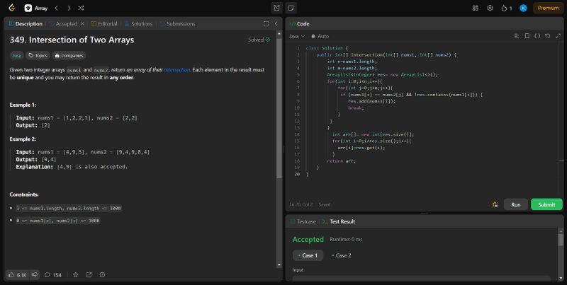 Day 28/100: Finding the Intersection Between Two Arrays | KARTHIK SIVA ... Day 28/100: Finding the Intersection Between Two Arrays | KARTHIK SIVA ...