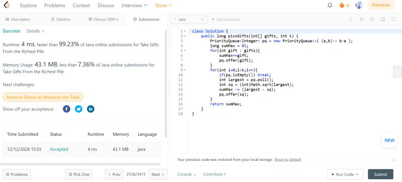 Devendra Kr on LinkedIn: #dsa #leetcode #codingjourney #21daysofcode # ... Devendra Kr on LinkedIn: #dsa #leetcode #codingjourney #21daysofcode # ...