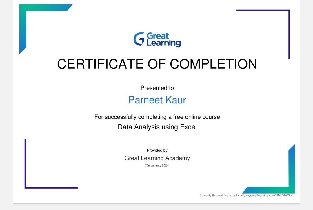 Parneet Kaur posted on LinkedIn Parneet Kaur posted on LinkedIn