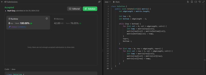 Arpit Garg on LinkedIn: #100daysofcode #100daysofcode #leetcode # ... Arpit Garg on LinkedIn: #100daysofcode #100daysofcode #leetcode # ...