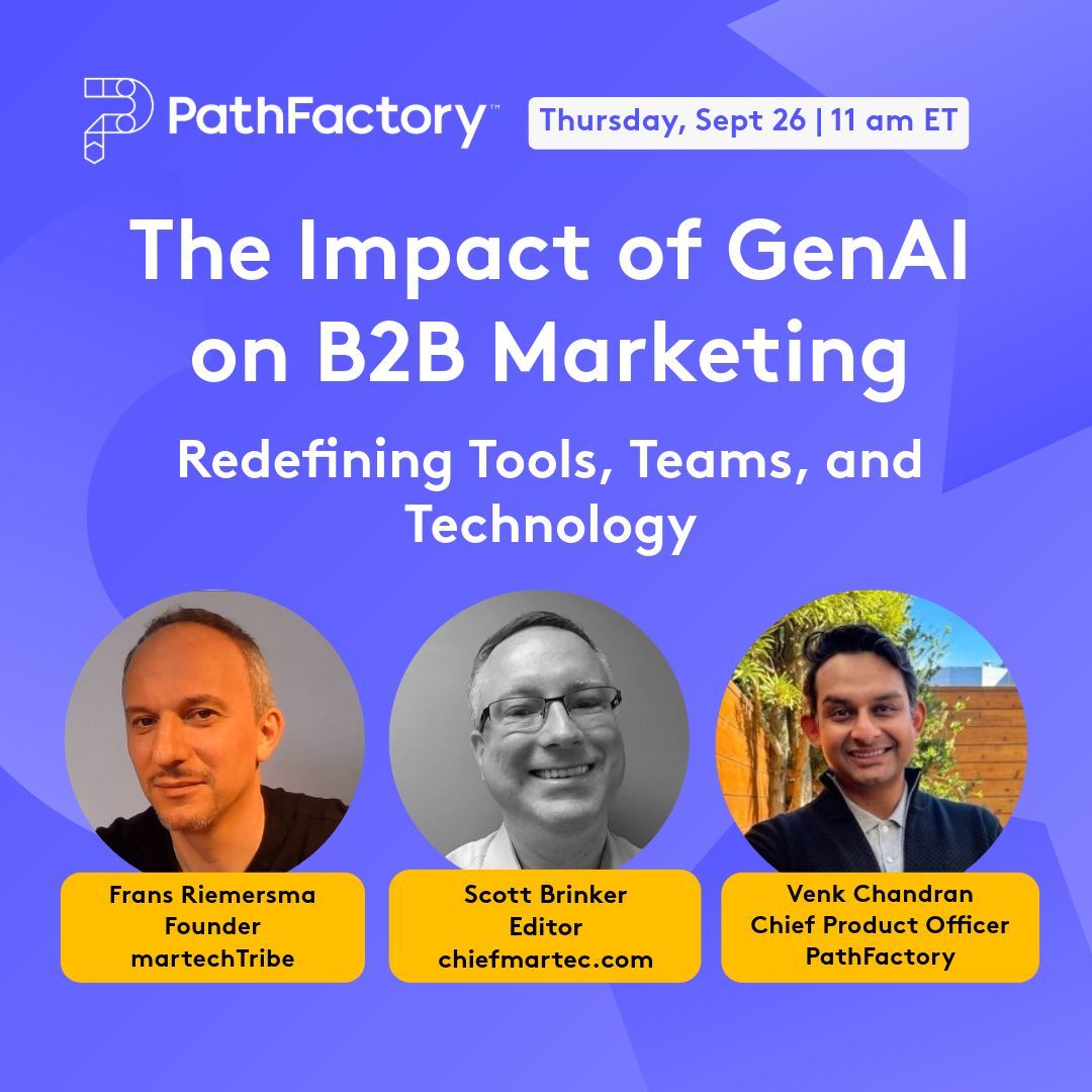 PathFactory on LinkedIn: #genai #b2b PathFactory on LinkedIn: #genai #b2b