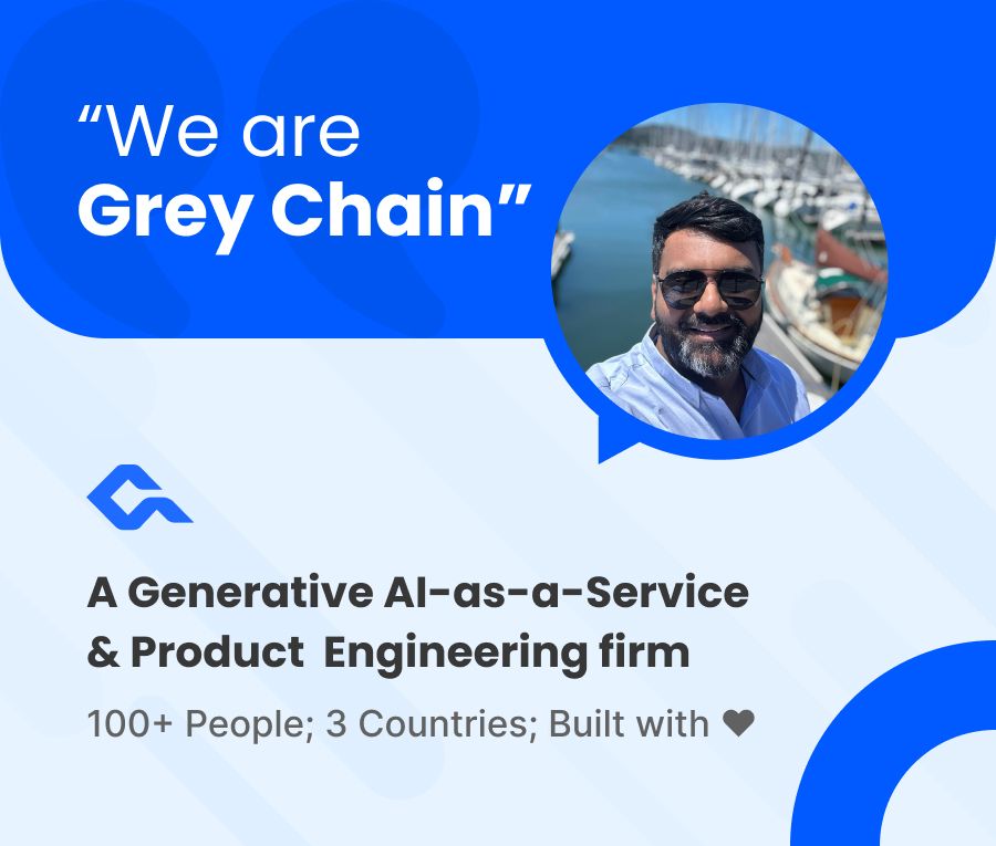 Grey Chain on LinkedIn: Introducing Prateek Bansal - our Co-Founder at ... Grey Chain on LinkedIn: Introducing Prateek Bansal - our Co-Founder at ...