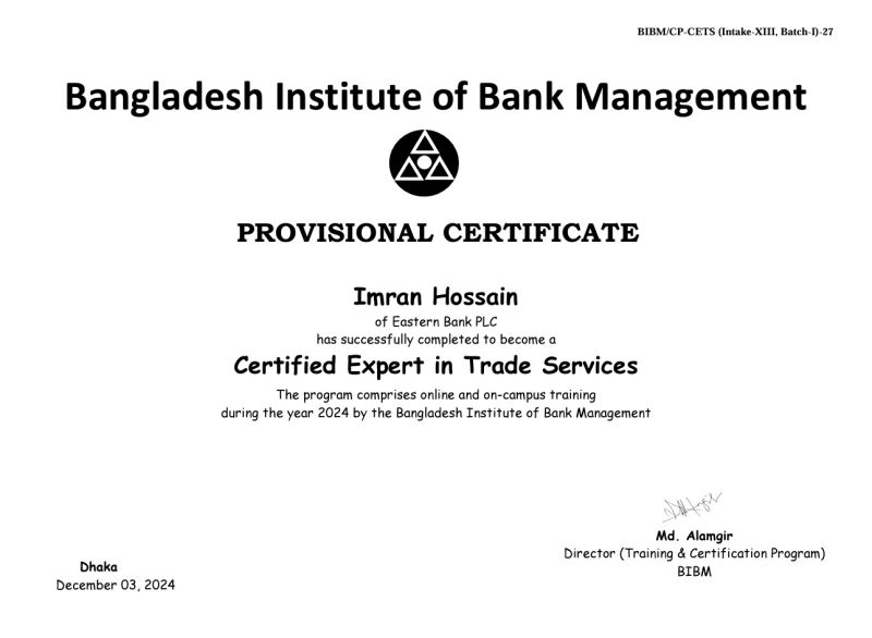 Imran Hossain posted on LinkedIn Imran Hossain posted on LinkedIn