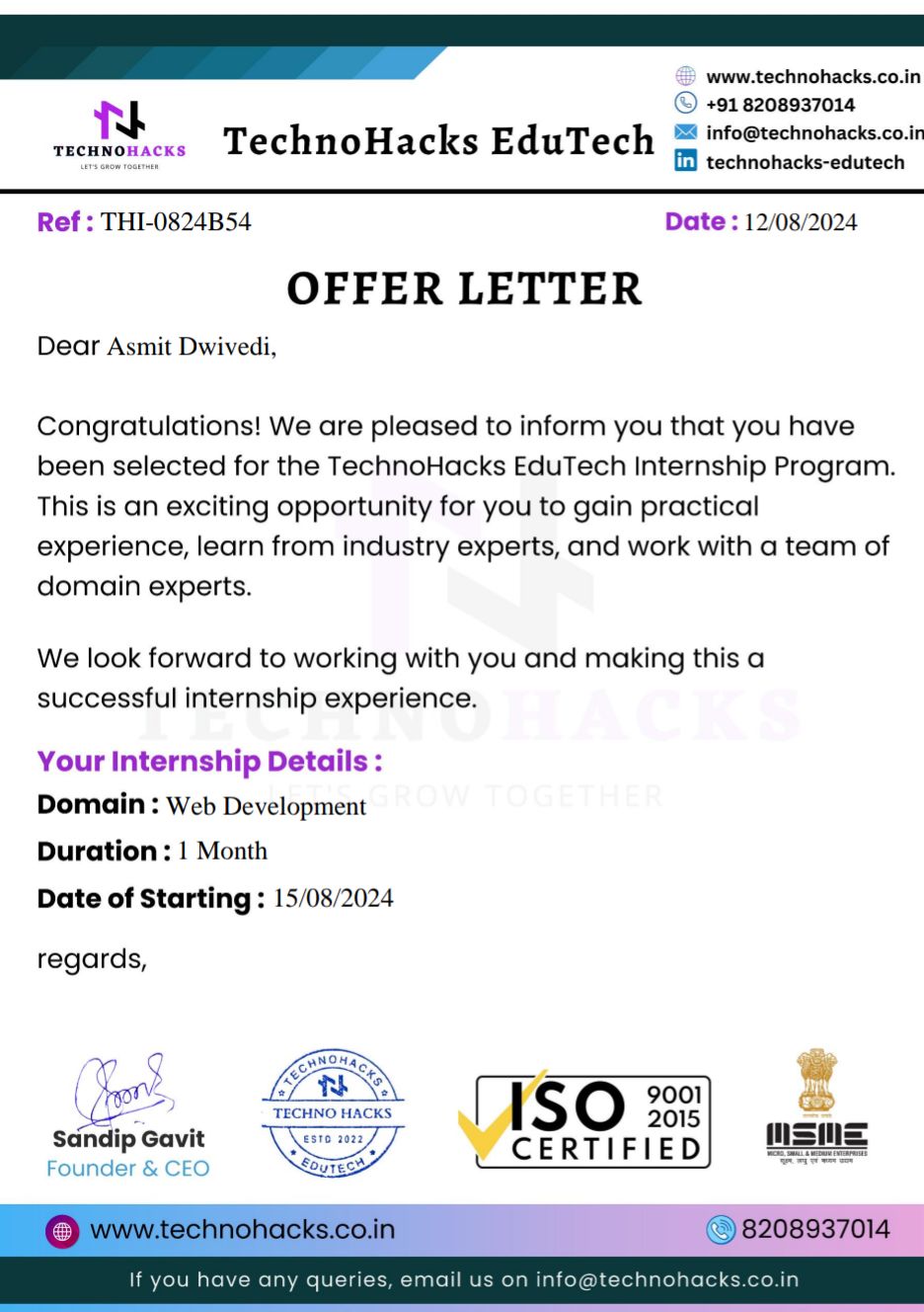 Asmit Dwivedi on LinkedIn: #coding #programming #internship #trainee # ... Asmit Dwivedi on LinkedIn: #coding #programming #internship #trainee # ...