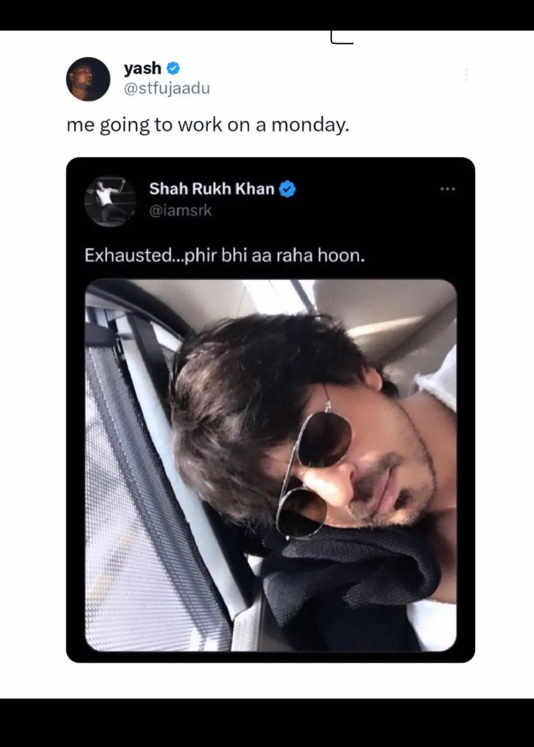 Shobhit Vijay on LinkedIn: Monday fir agya kya Shobhit Vijay on LinkedIn: Monday fir agya kya