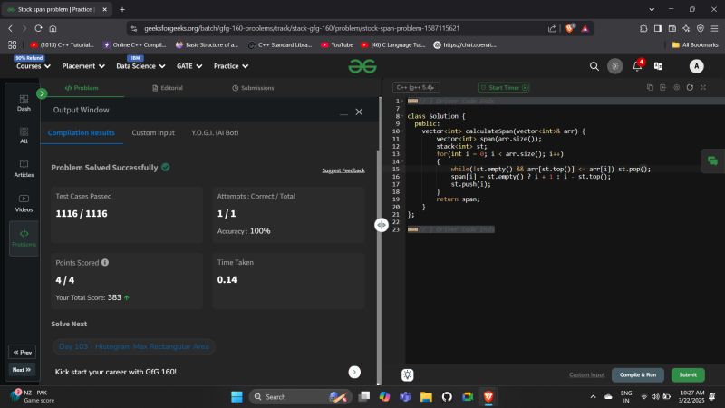 #gfg #dsa #coding #problemsolving #datastructures #algorithms #stack ... #gfg #dsa #coding #problemsolving #datastructures #algorithms #stack ...