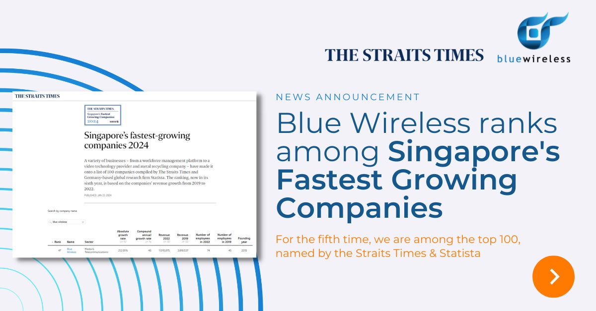 Jonathan Strowlger on LinkedIn: For the fith time, Blue Wireless ranks ... Jonathan Strowlger on LinkedIn: For the fith time, Blue Wireless ranks ...