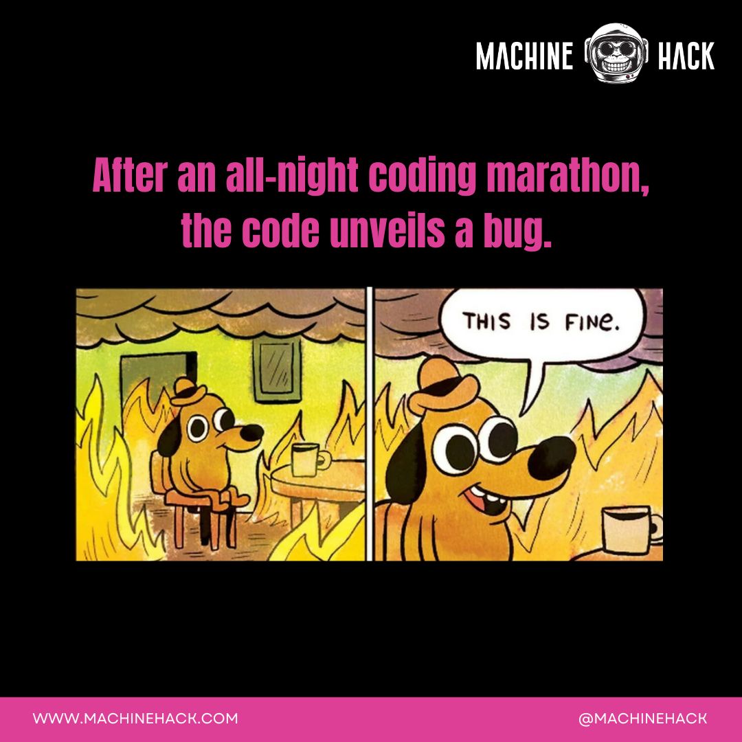 MachineHack Generative AI on LinkedIn: #codelife #programmerproblems # ... MachineHack Generative AI on LinkedIn: #codelife #programmerproblems # ...