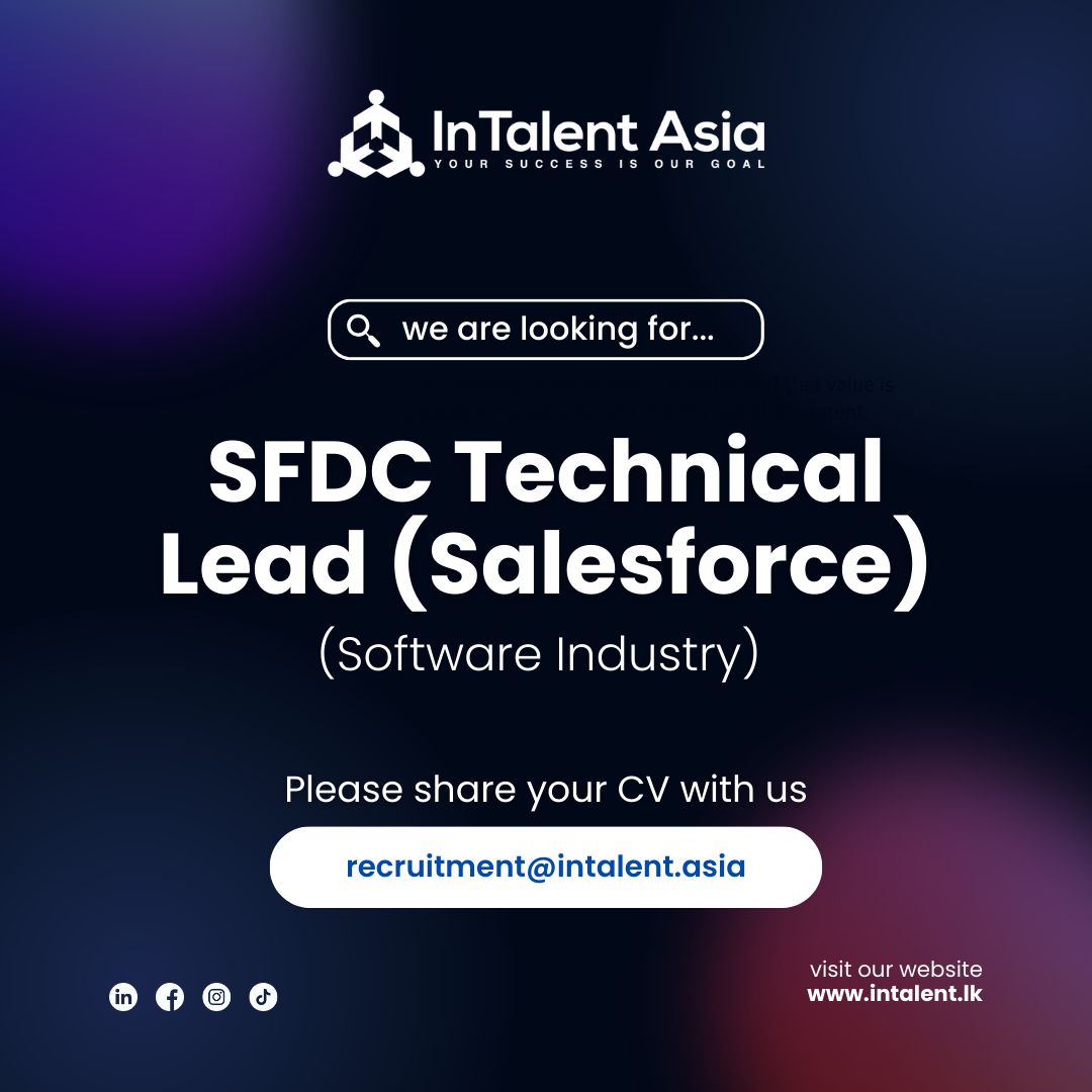InTalent Asia on LinkedIn: #intalentasia #jobvacancy #hiring # ... InTalent Asia on LinkedIn: #intalentasia #jobvacancy #hiring # ...