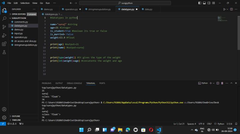 SURAJ GOUDA on LinkedIn: #python #learning #engineeringinkannada SURAJ GOUDA on LinkedIn: #python #learning #engineeringinkannada