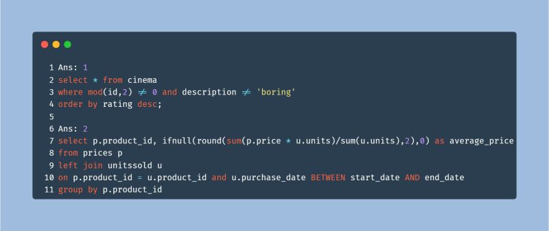 Harsh Boda on LinkedIn: #leetcode #sql #dataanalytics #problemsolving Harsh Boda on LinkedIn: #leetcode #sql #dataanalytics #problemsolving