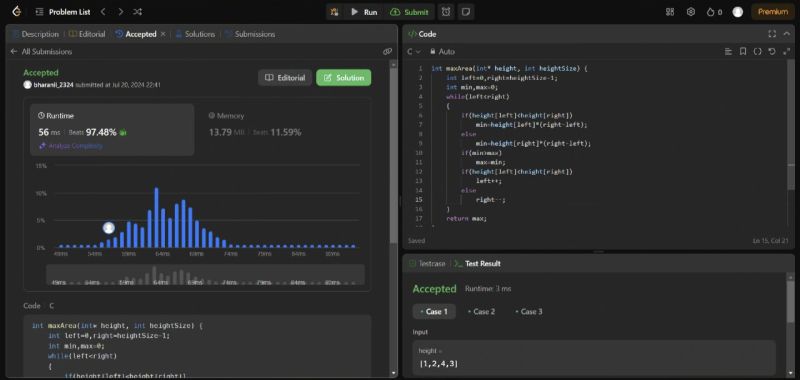 BHARANIDHARAN G on LinkedIn: Day 2: Leetcode Problem Solving 🧩Problem ... BHARANIDHARAN G on LinkedIn: Day 2: Leetcode Problem Solving 🧩Problem ...