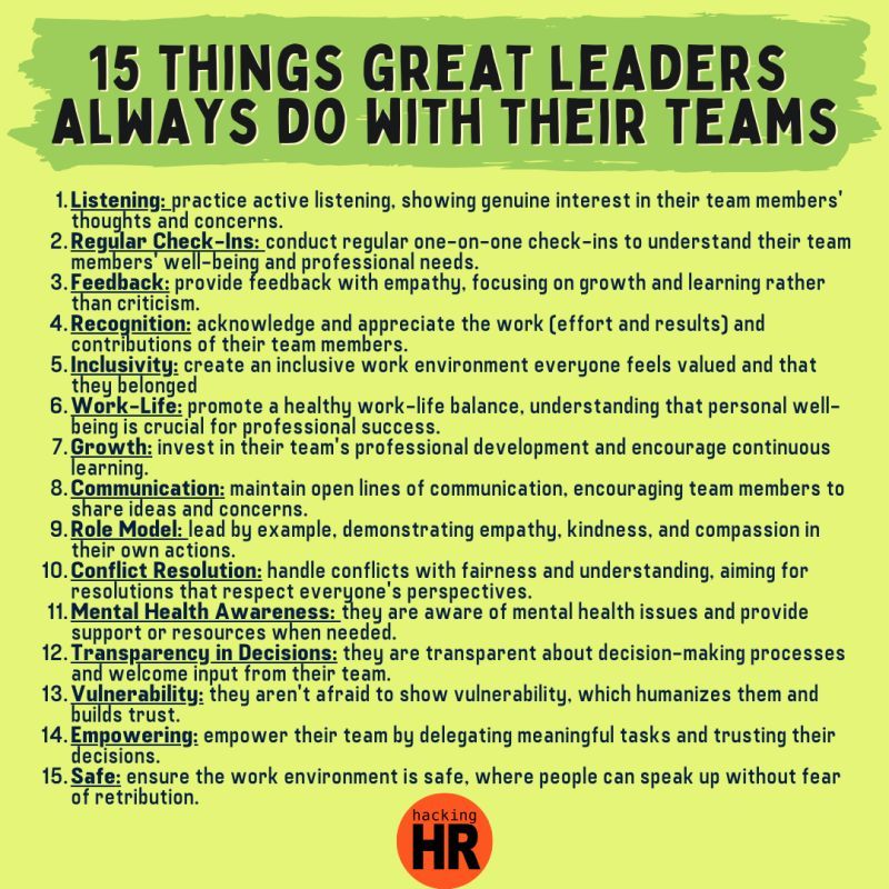 Molly Crane, MS, PHR, SHRM-CP on LinkedIn: Want to be a great leader ... Molly Crane, MS, PHR, SHRM-CP on LinkedIn: Want to be a great leader ...