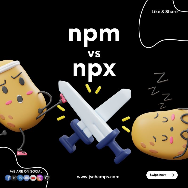 JSChamps on LinkedIn: #npm #nodejs #fullstackjavadeveloper #javascript ... JSChamps on LinkedIn: #npm #nodejs #fullstackjavadeveloper #javascript ...