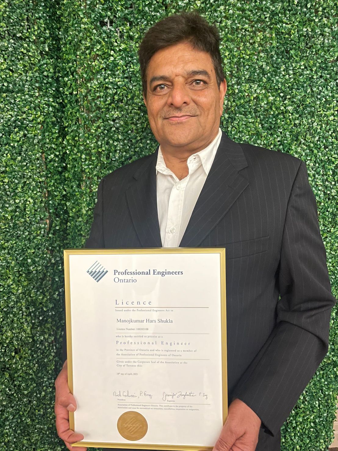 Manoj Shukla, P.Eng., FEC, PMP on LinkedIn: It has been an absolute ... Manoj Shukla, P.Eng., FEC, PMP on LinkedIn: It has been an absolute ...