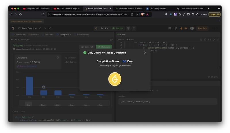 Akash Sharma on LinkedIn: #codingjourney #leetcode #problemsolving # ... Akash Sharma on LinkedIn: #codingjourney #leetcode #problemsolving # ...