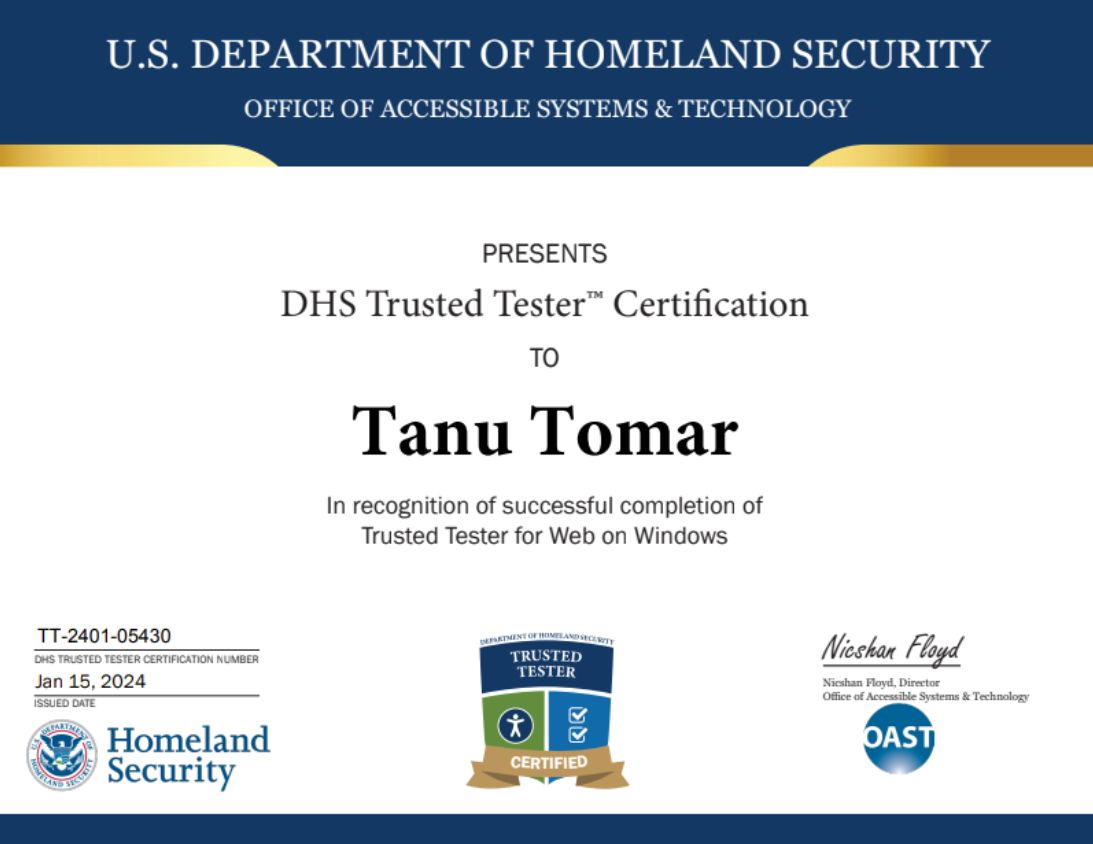 Tanu Tomar on LinkedIn: #accessibility #accessibilitymatters # ... Tanu Tomar on LinkedIn: #accessibility #accessibilitymatters # ...