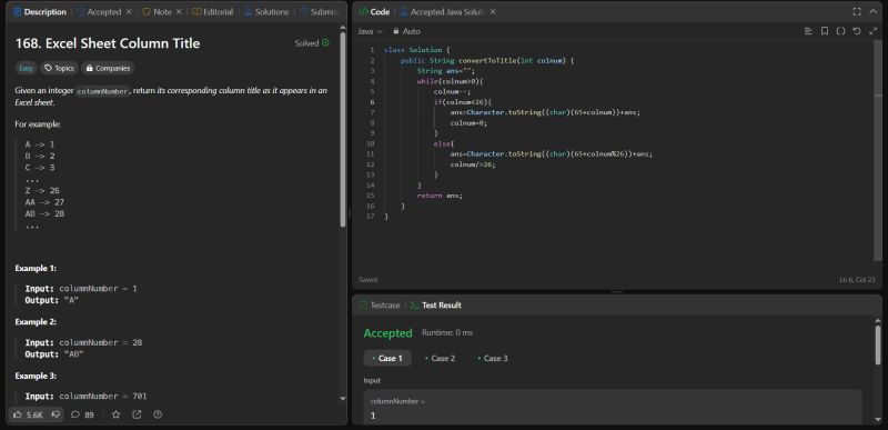 Velu Prabhakaran V on LinkedIn: #30daysleetcodechallenge #java Velu Prabhakaran V on LinkedIn: #30daysleetcodechallenge #java