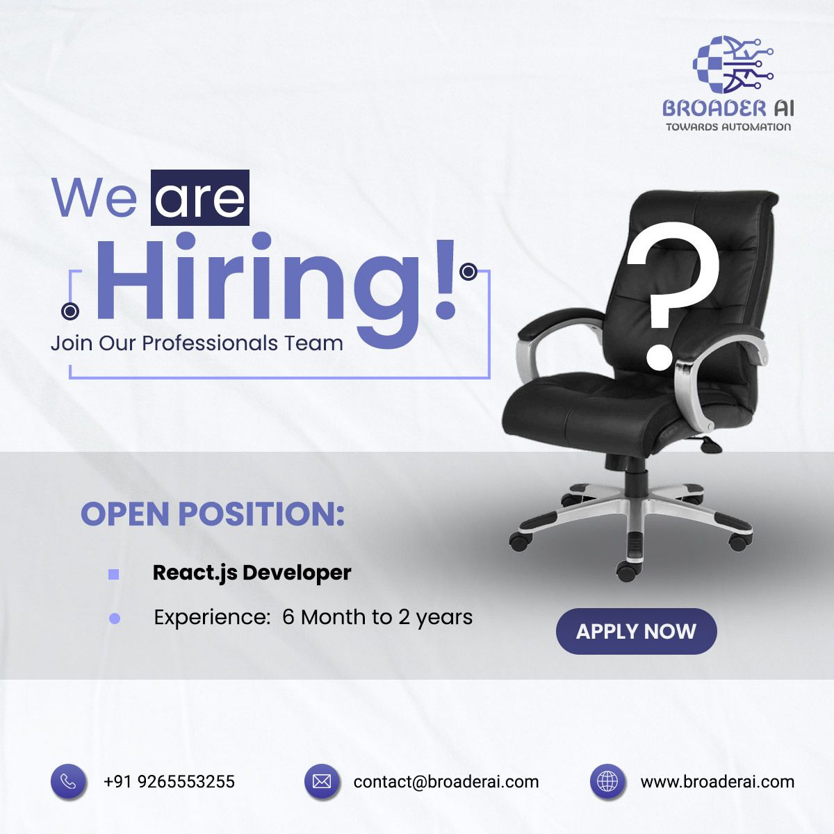 Dhvani Monpara on LinkedIn: We are hiring React JS developer · Skills ... Dhvani Monpara on LinkedIn: We are hiring React JS developer · Skills ...