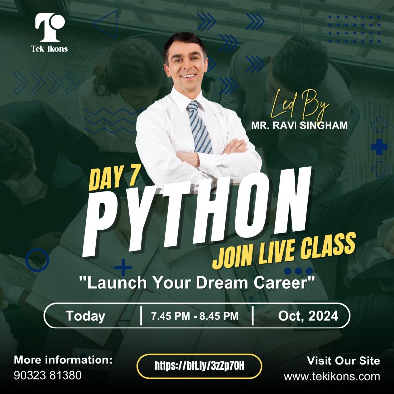 Tek Ikons on LinkedIn: #python #pythoncourse #learnpython # ... Tek Ikons on LinkedIn: #python #pythoncourse #learnpython # ...