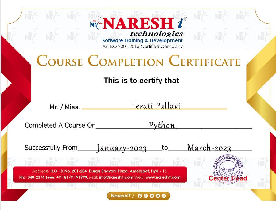 Pallavi Terati on LinkedIn: #python #programming #coding #techskills # ... Pallavi Terati on LinkedIn: #python #programming #coding #techskills # ...