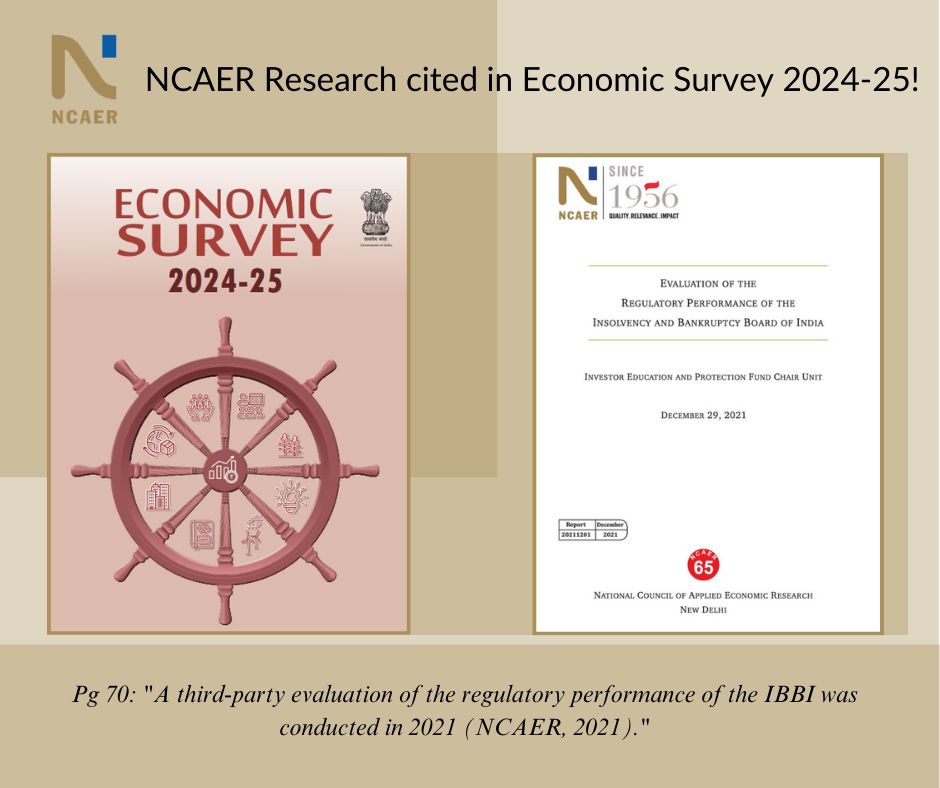 NCAER on LinkedIn: NCAER report on 'Evaluation of the Regulatory ... NCAER on LinkedIn: NCAER report on 'Evaluation of the Regulatory ...