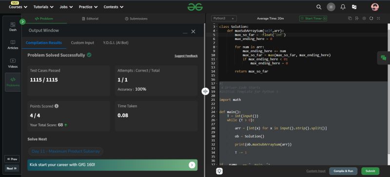 Deepak P on LinkedIn: #geeksforgeeks #dsa #codingchallenge # ... Deepak P on LinkedIn: #geeksforgeeks #dsa #codingchallenge # ...