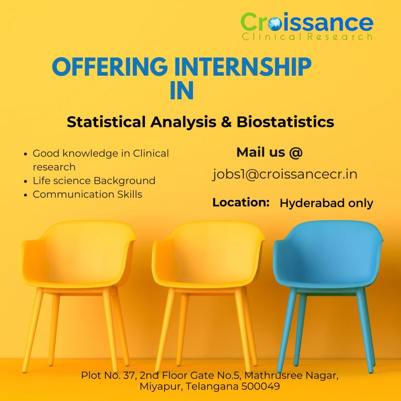 Sandip Kumar Jana on LinkedIn: Croissance Clinical Research is offering ... Sandip Kumar Jana on LinkedIn: Croissance Clinical Research is offering ...