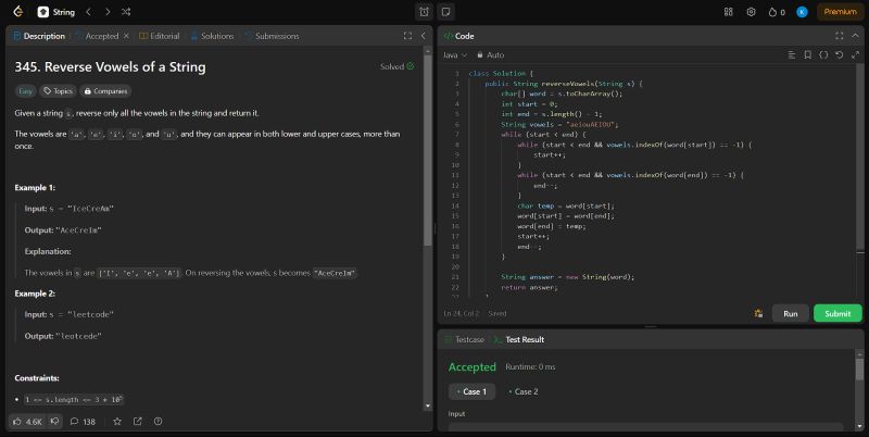 KARTHIK SIVA N on LinkedIn: #100daysofcode #java #leetcode #algorithms ... KARTHIK SIVA N on LinkedIn: #100daysofcode #java #leetcode #algorithms ...