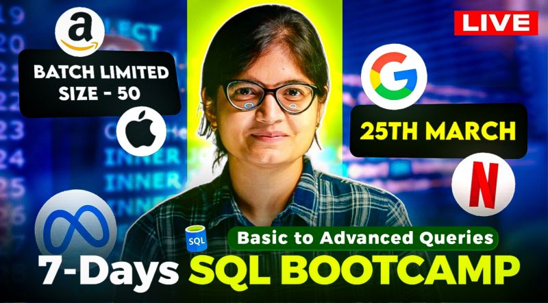 Priya Bhatia on LinkedIn: #bootcamp #sql #informeddecision # ... Priya Bhatia on LinkedIn: #bootcamp #sql #informeddecision # ...