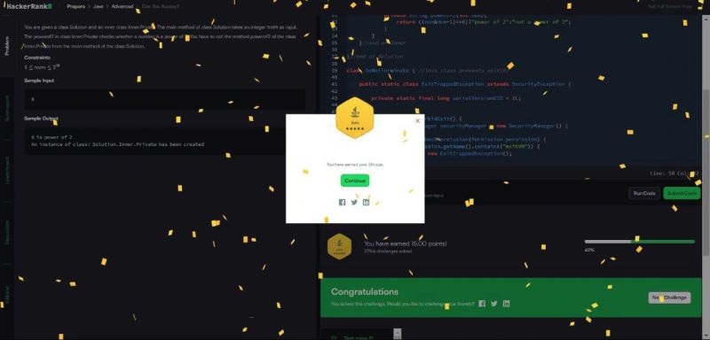 Nikhil Soni on LinkedIn: #java #hackerrank #codewithpassion # ... Nikhil Soni on LinkedIn: #java #hackerrank #codewithpassion # ...